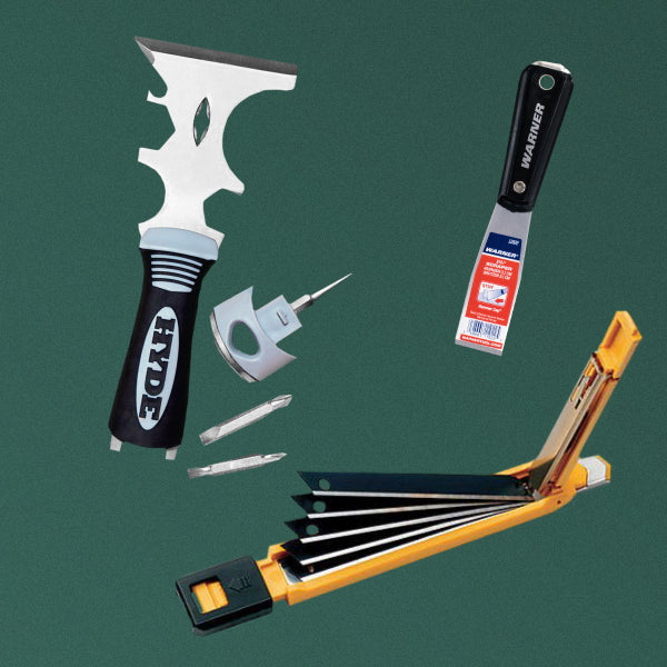 RAZOR BLADES & PUTTY KNIVES — Painters Solutions