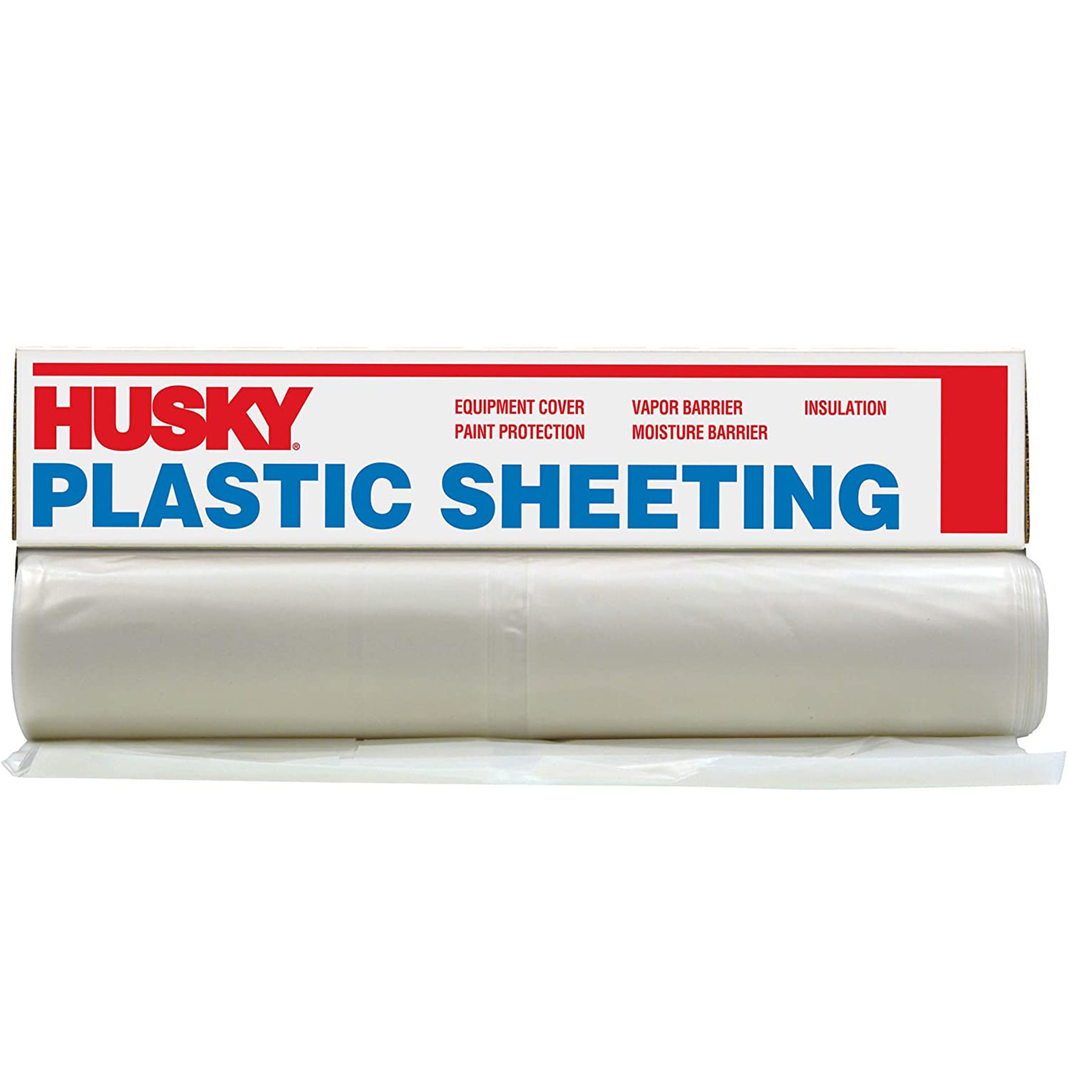 Poly-America CF0410C 10' x 100' 4mil Clear Poly Film — Painters Solutions