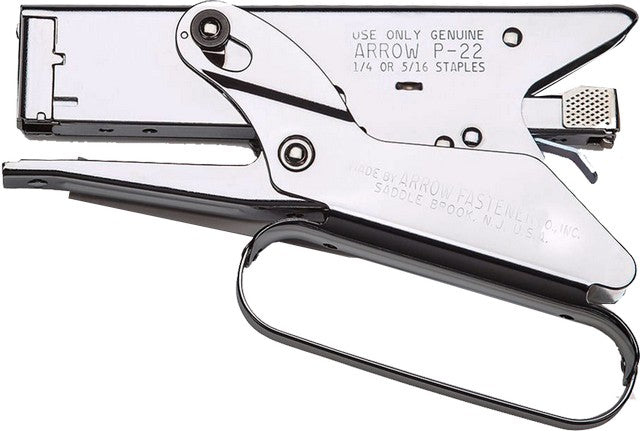 Arrow Fastener P22 Plier Type Stapler — Painters Solutions