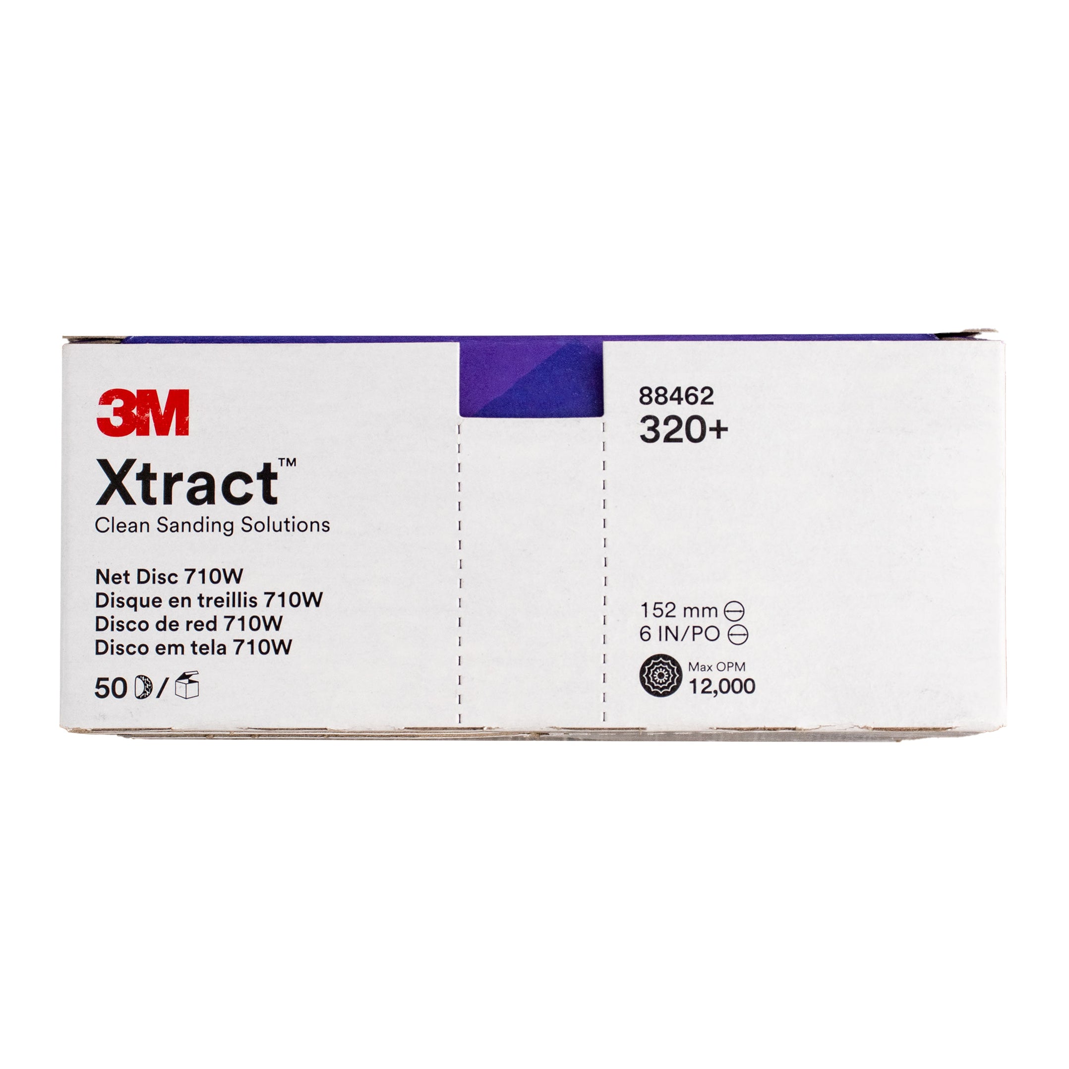 3M Xtract™ Cubitron™ II Net Disc 710W, 6 in NH, 50 pack — Painters ...