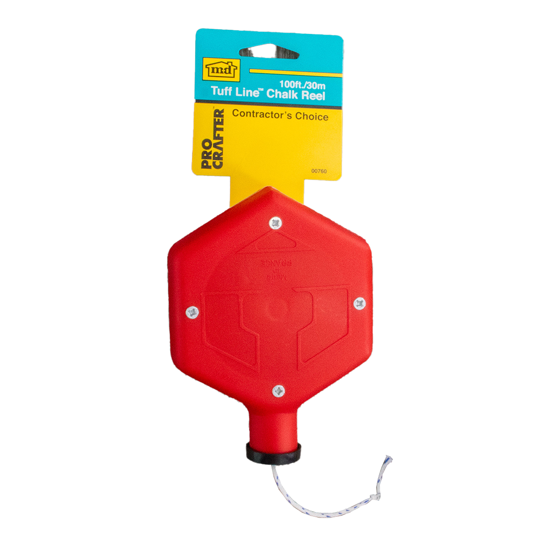 M-D 00760 100' Contractor Chalk Line Reel — Painters Solutions