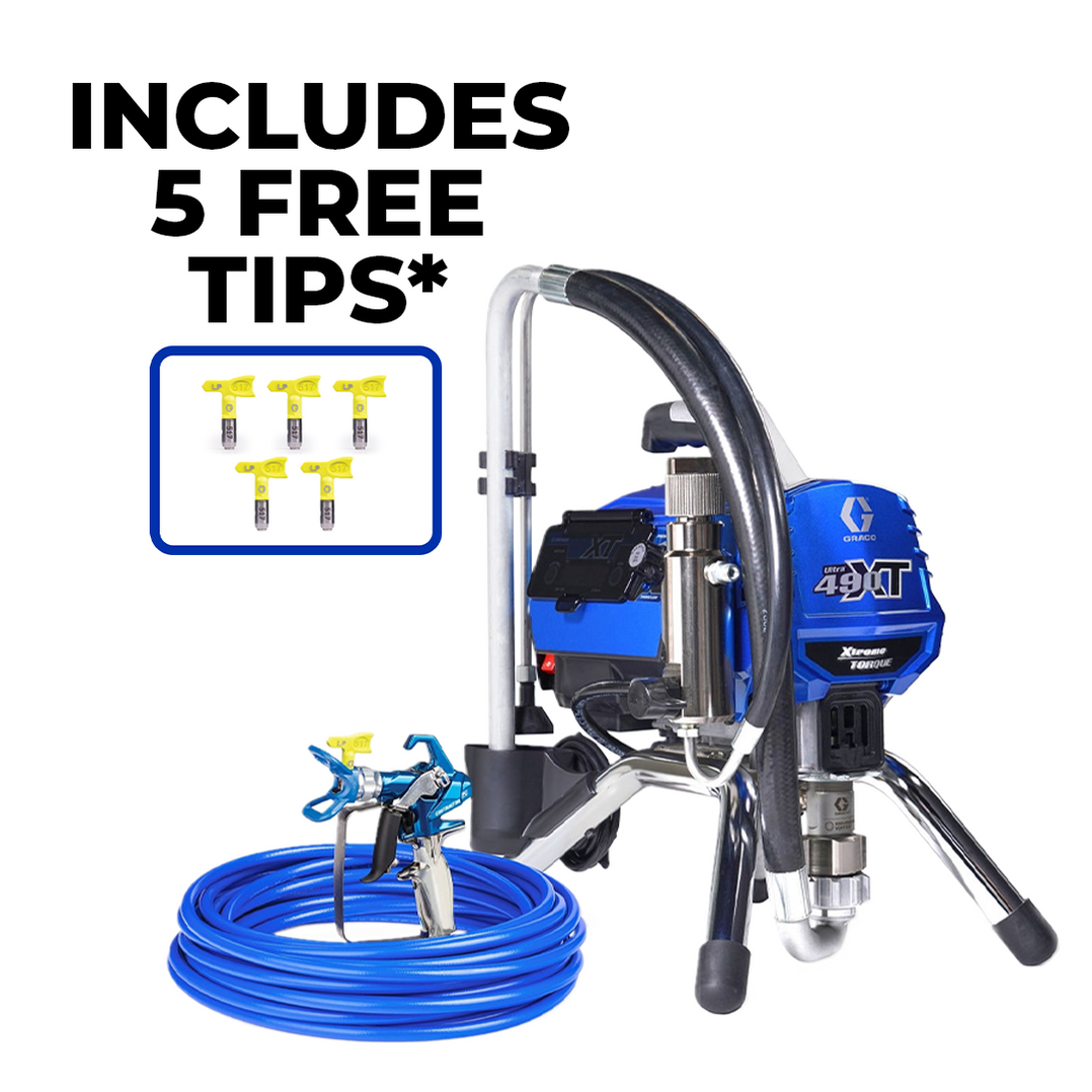 Graco 19D519 Ultra 490 XT Electric Airless Sprayer (Stand) — Painters ...