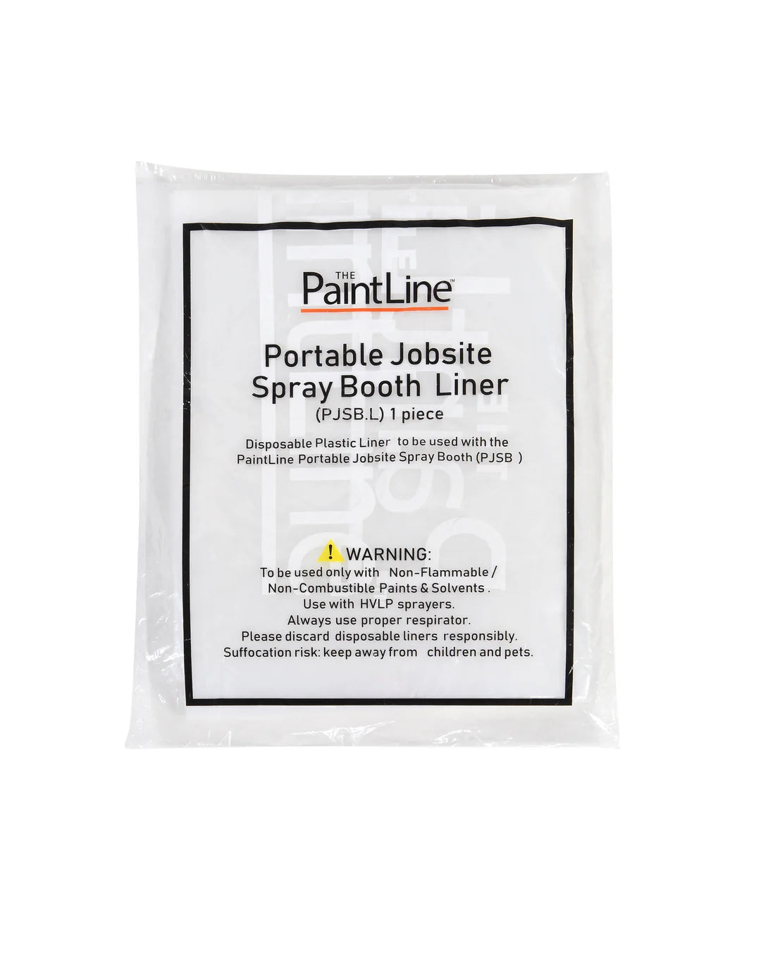 Paintline PJSB™ Portable Spray Booth Standard Disposable Liners (3 PAC ...