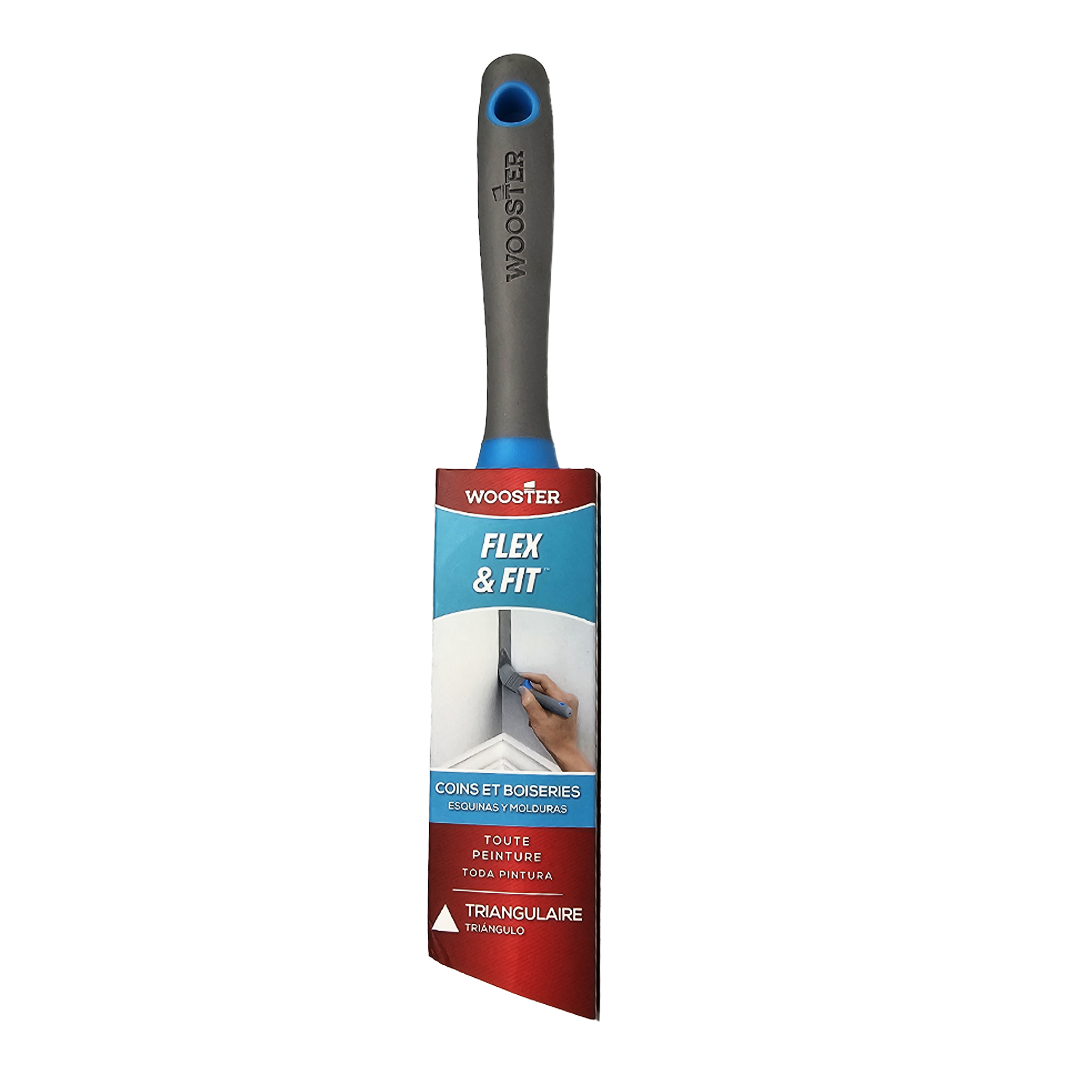 Wooster 8710 2-1/2" FLEX & FIT Triangle Paint Brush — Painters Solutions