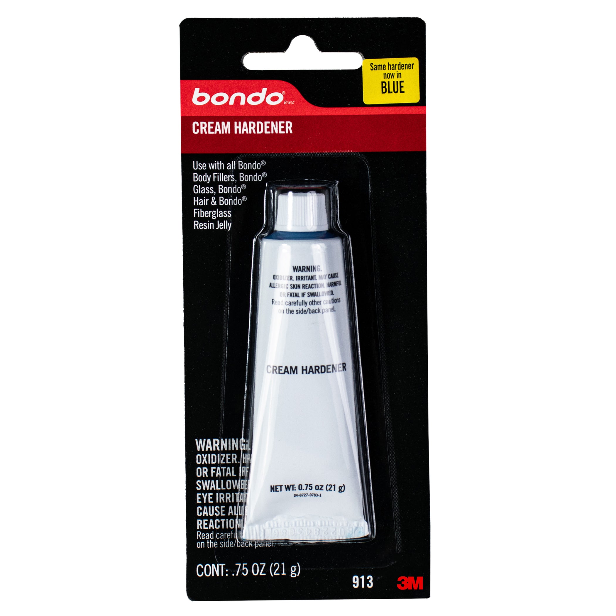 Bondo 913 .75 oz. Blue Cream Hardener — Painters Solutions