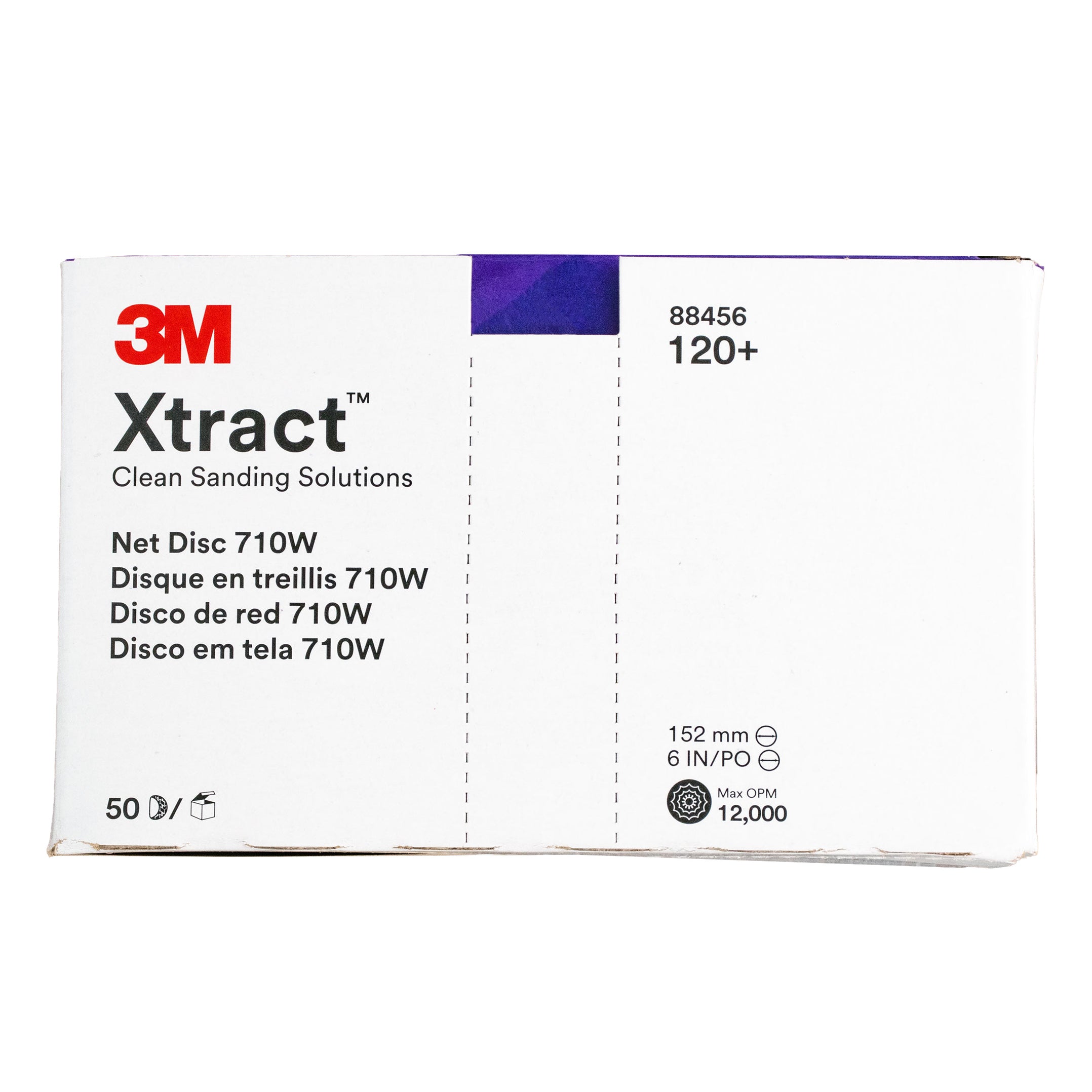 3M Xtract™ Cubitron™ II Net Disc 710W, 6 in NH, 50 pack — Painters ...