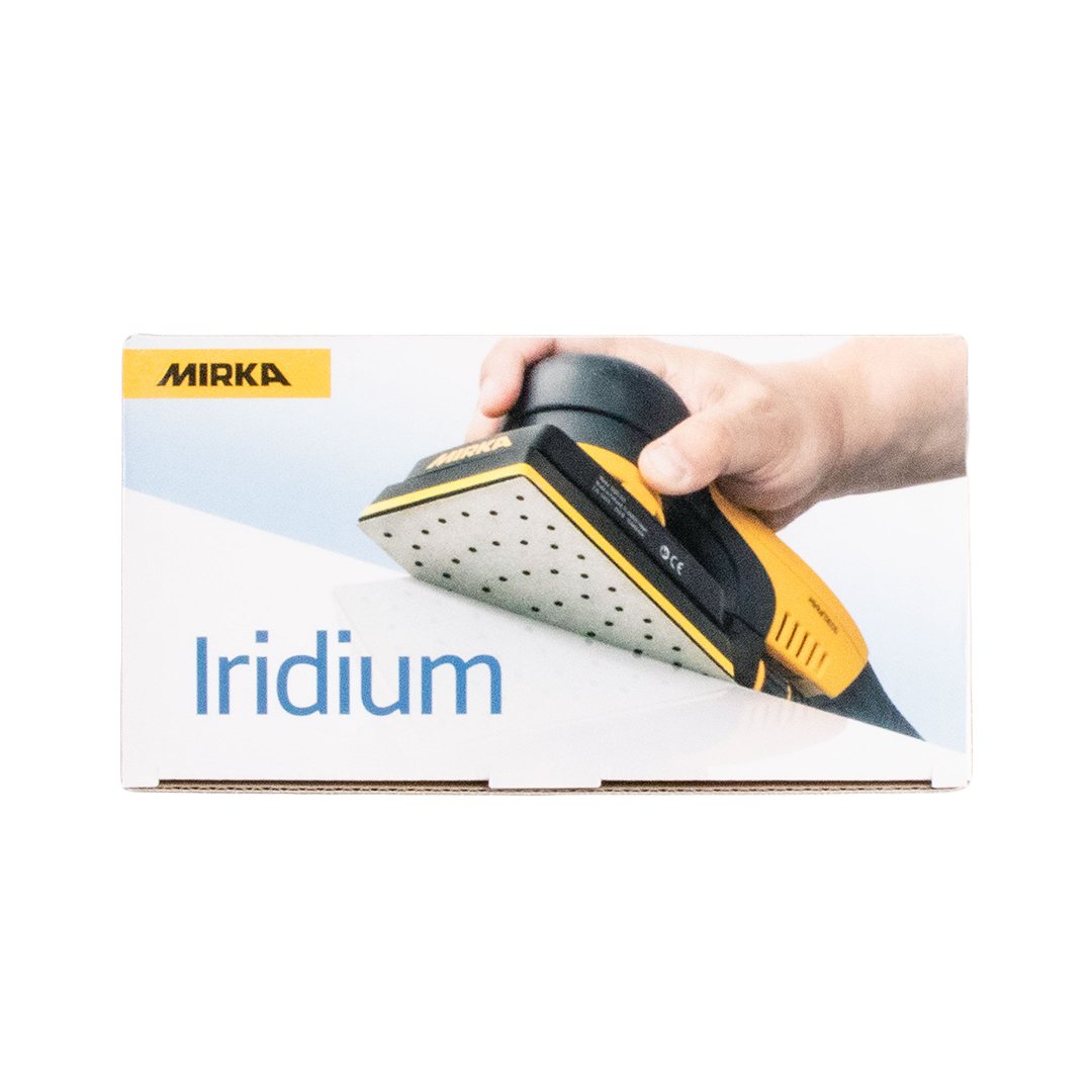 MIRKA IRIDIUM 3"x4" Sanding Paper Grip 36H , 50 Sheets/Box — Painters ...