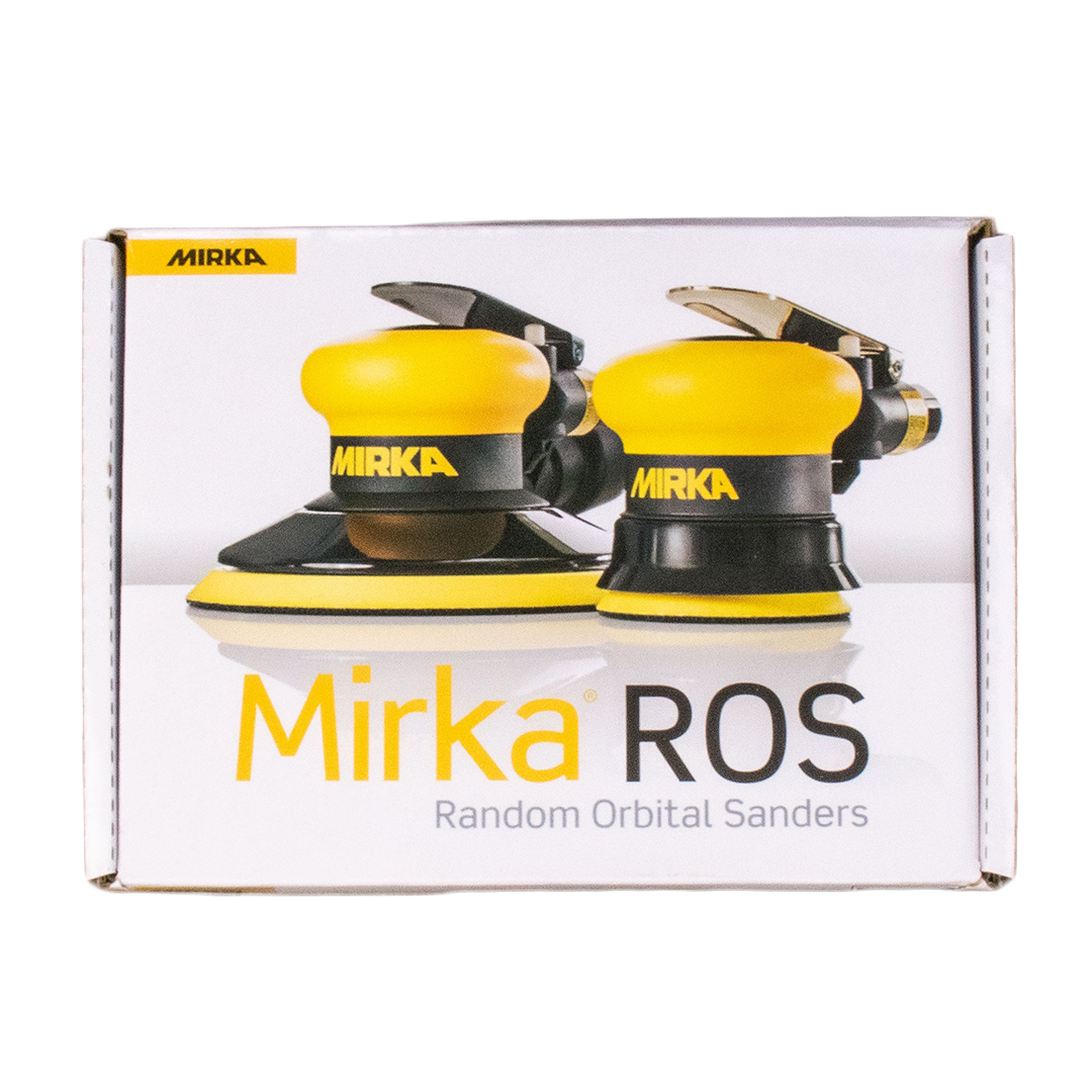 MIRKA ROS MR-625 6" Pneumatic Fine Finishing Sander with 3/32" (2.5mm ...