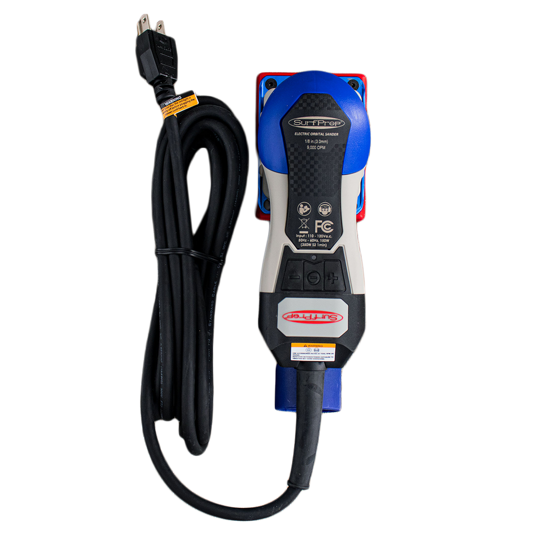 SurfPrep SPES3X4CV 3” X 4” Electric Ray Orbital Sander (H&L Backup Pad ...