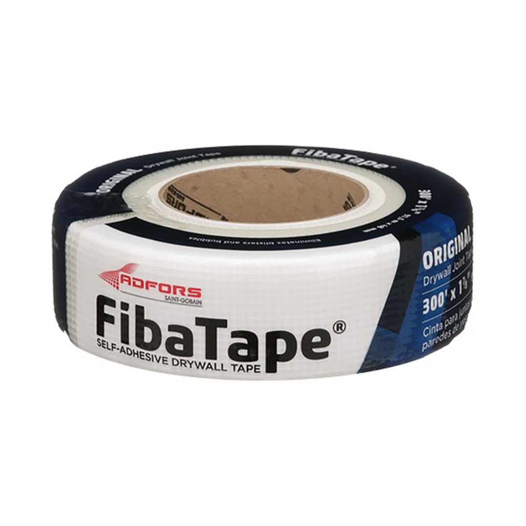 Fibatape FDW8665-U 1-7/8" x 300' White Self Adhesive Mesh Drywall Join ...