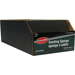 Dynamic AG002606 Fine/Fine Sanding Sponge Display Box (24pk) — Painters ...
