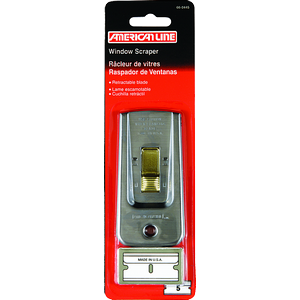 American Safety Razor 66-0445 Deluxe HD Window Scraper w/ 5 Blades ...