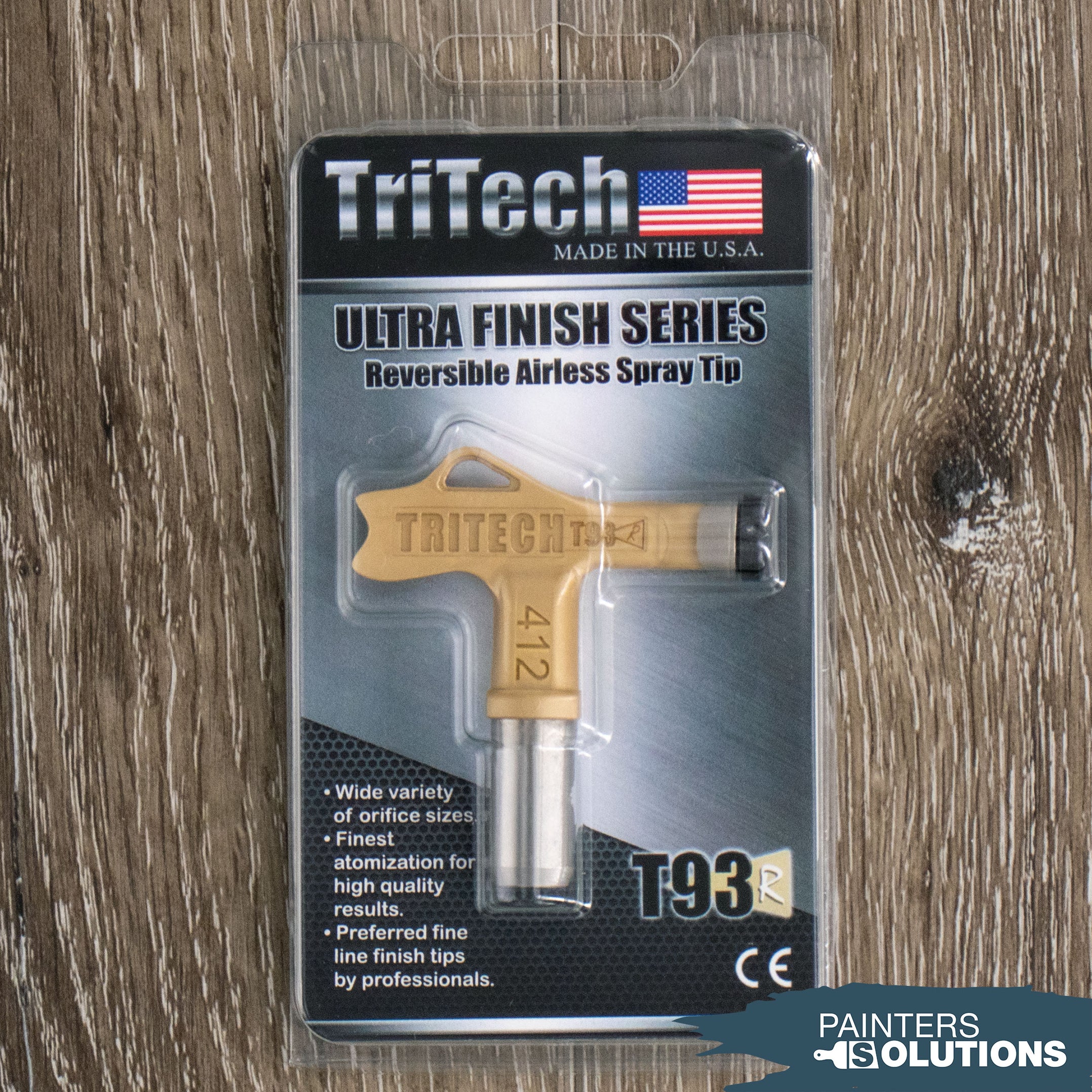 TriTech T93R Ultra-Finish Professional Airless Spray Tip — Painters Solutions